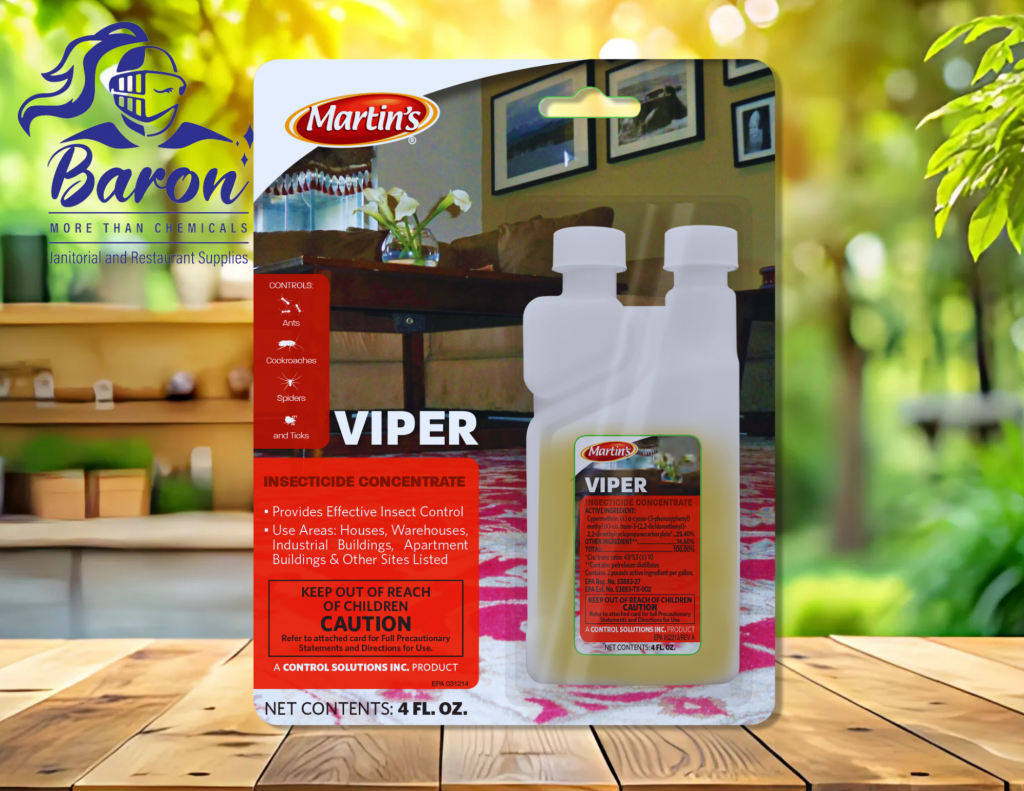 Viper Insecticide Concentrated, 4 oz - Baron Chemicals