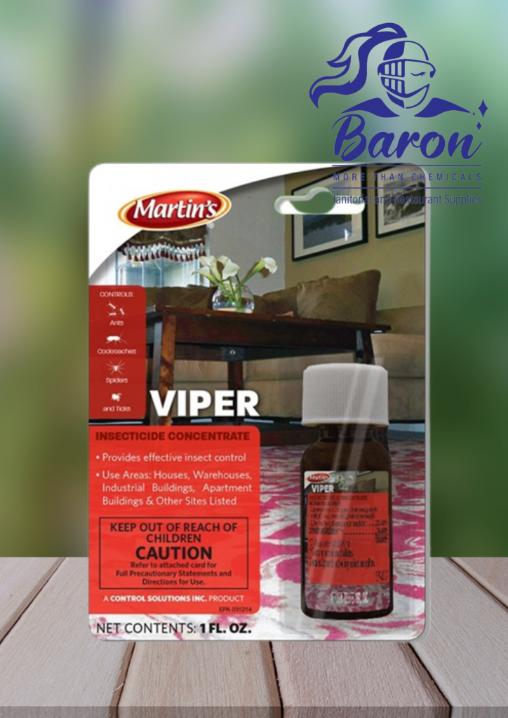 Viper Insecticide Concentrated, 1 oz - Baron Chemicals