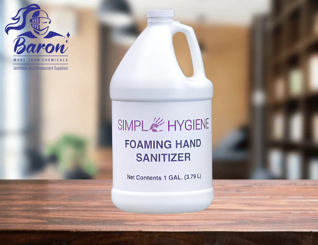 Simple Hygiene Foaming Hand Sanitizer, Gallon - Baron Chemicals