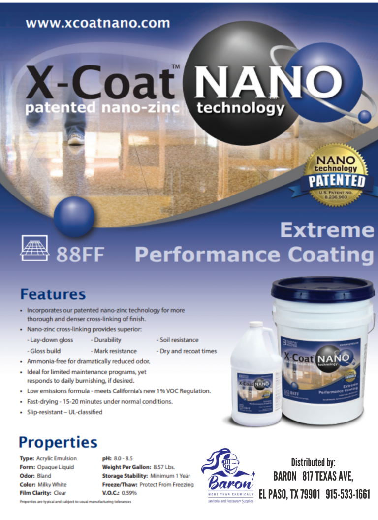 X-Coat Nano Extreme Performance Coating - Baron Chemicals