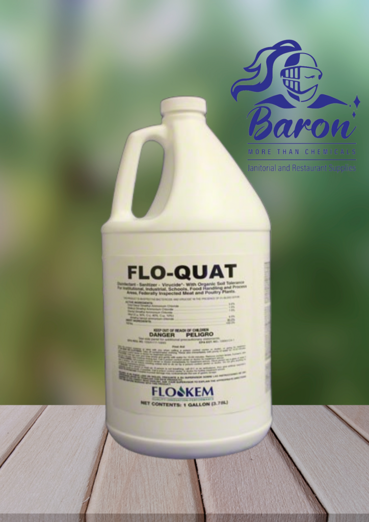 Flo-Kem Flo-Quat Disinfectant Sanitizer - Gal - Baron Chemicals