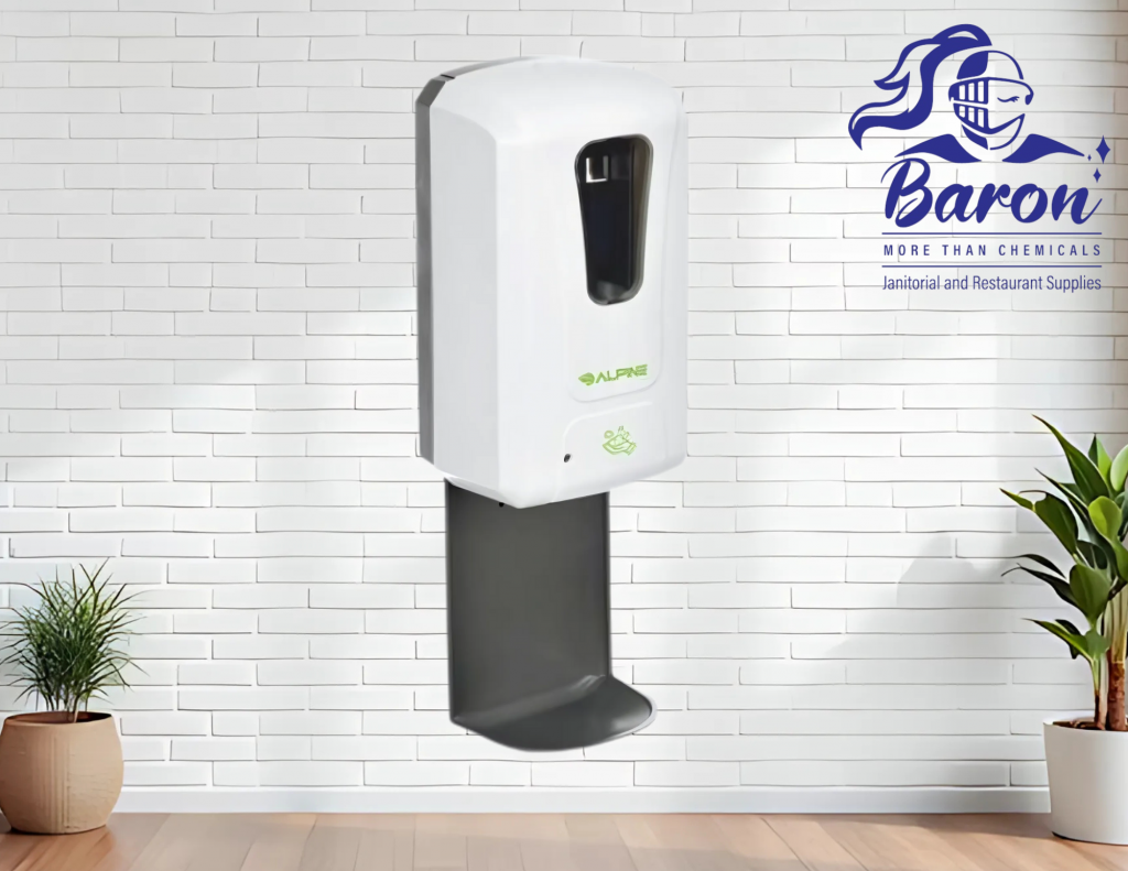 Alpine ALP430-F-T Automatic Hands-Free Foam Hand Sanitizer/Soap ...
