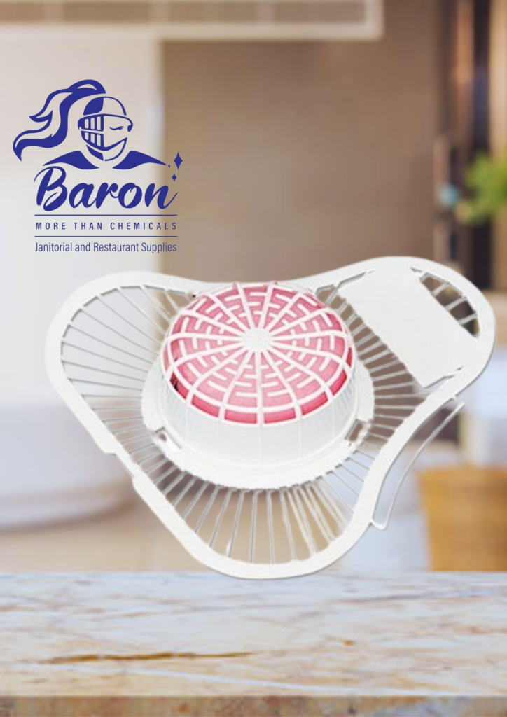 BWKPBS Boardwalk Urinal Screen w/Deodorizer Block, Cherry - Baron Chemicals