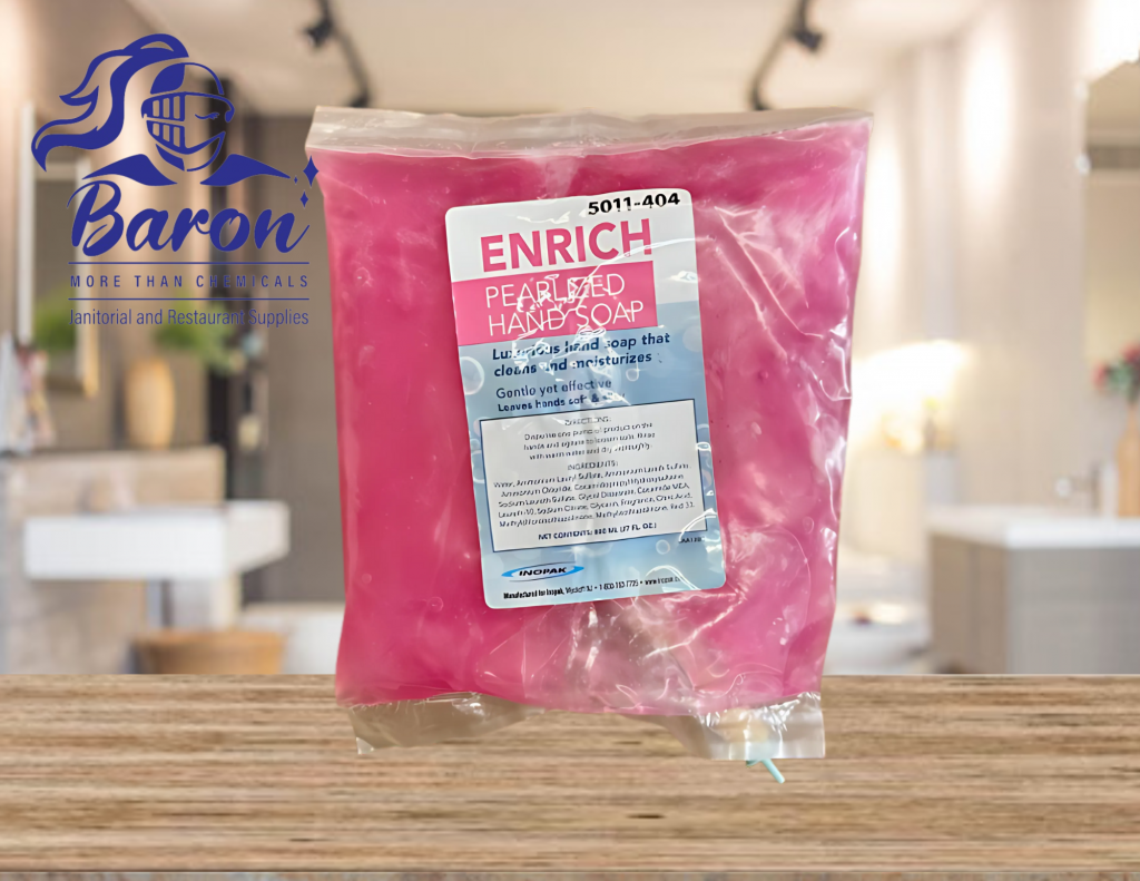 5011 Inopak Enrich Pink Pearl Hand Soap, 800 ml - Baron Chemicals