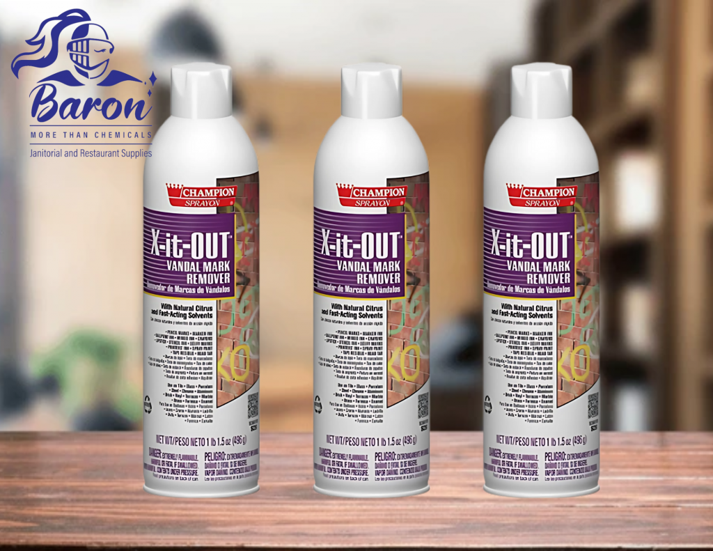 Champion Aerosol X-it-OUT, 17.5 oz - Baron Chemicals