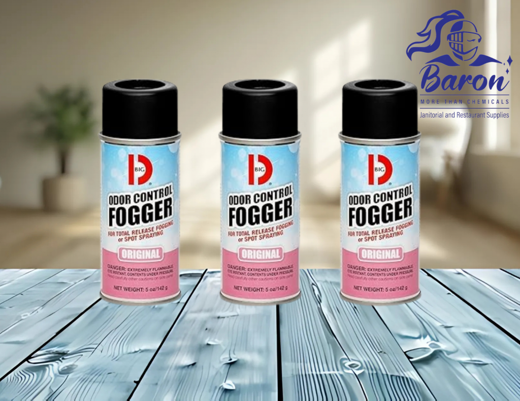 BGD341 Big D Odor Control Fogger, 5oz , Aerosol - Baron Chemicals